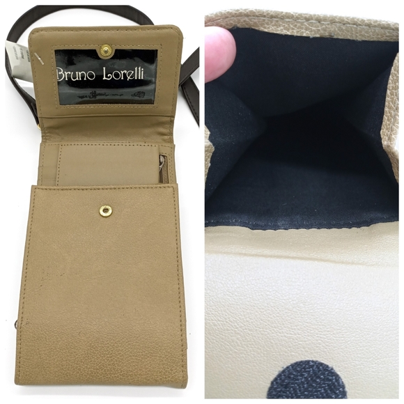 Bruno Lorelli | Bags | Nwt Vintage Bruno Lorelli Crossbody Wallet ...